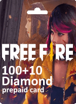 Free Fire 100+10 Diamonds card - DZAGAME